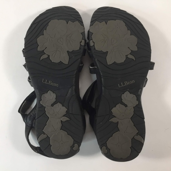 L.L. Bean | Shoes | Ll Bean Size Black Sandals | Poshmark